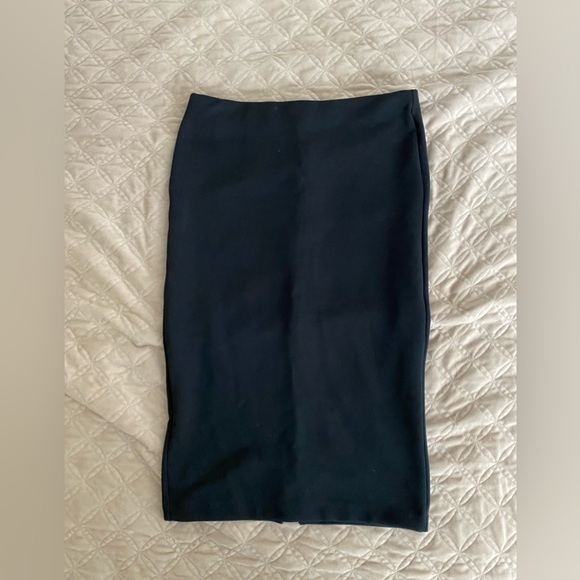 Skirts | Unbranded Ribbed Pencil Skirt With Back Zipper Detail | Poshmark